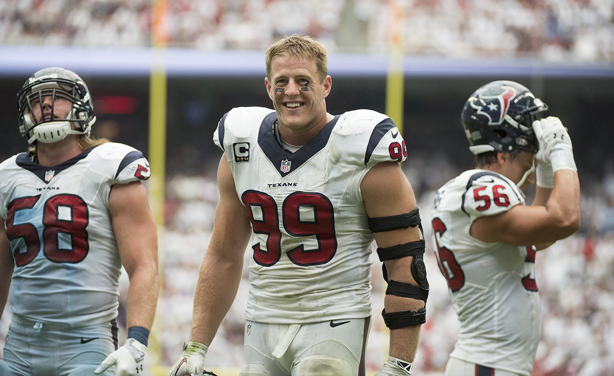 » All Work and No Play for J.J. Watt
