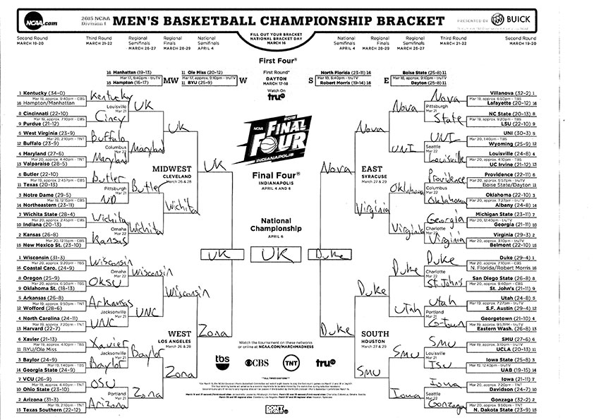 » MoneyBrackets: A 15-Step Guide to Conquering March Madness