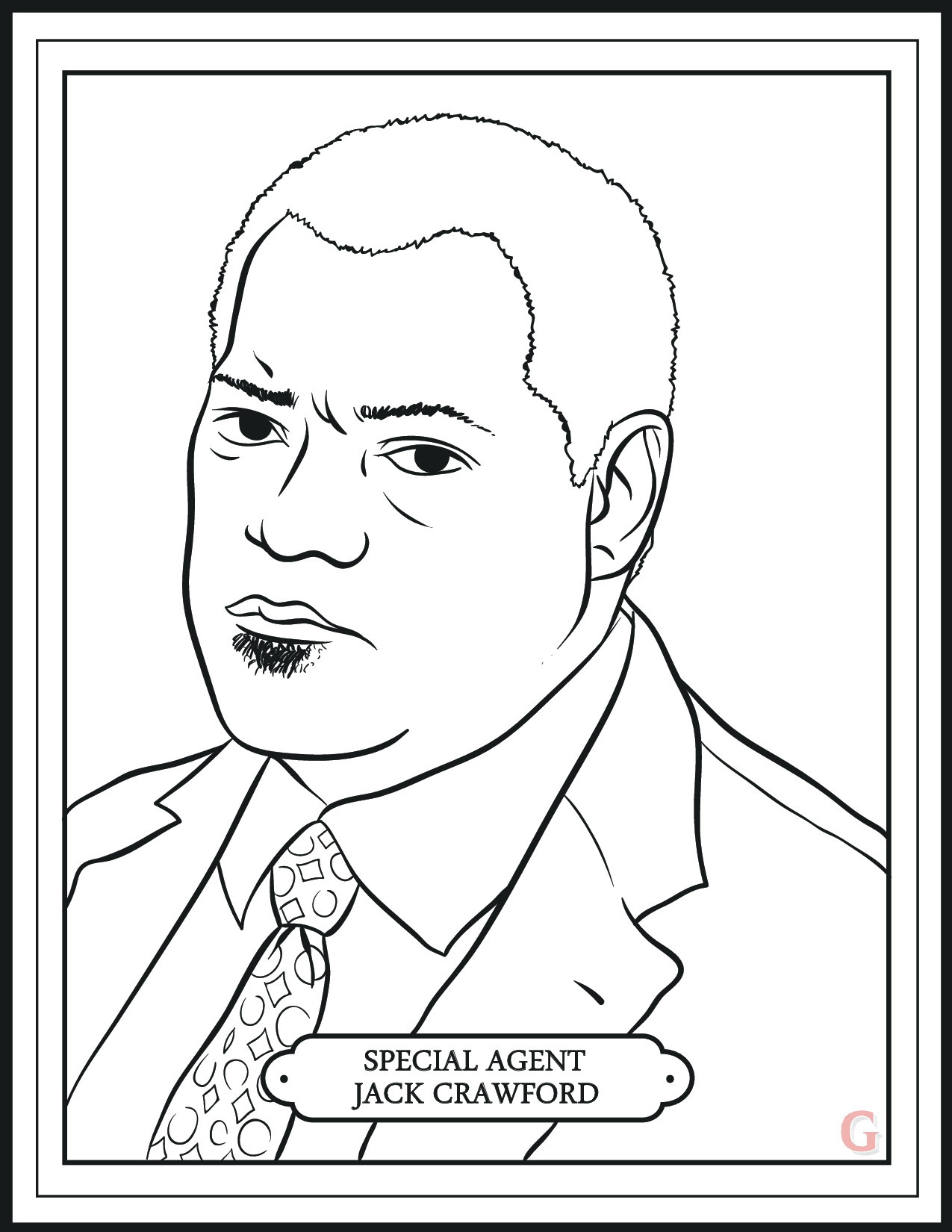 Hannibal’ Returns Tonight. Enjoy This Mini Coloring Book About Your ...